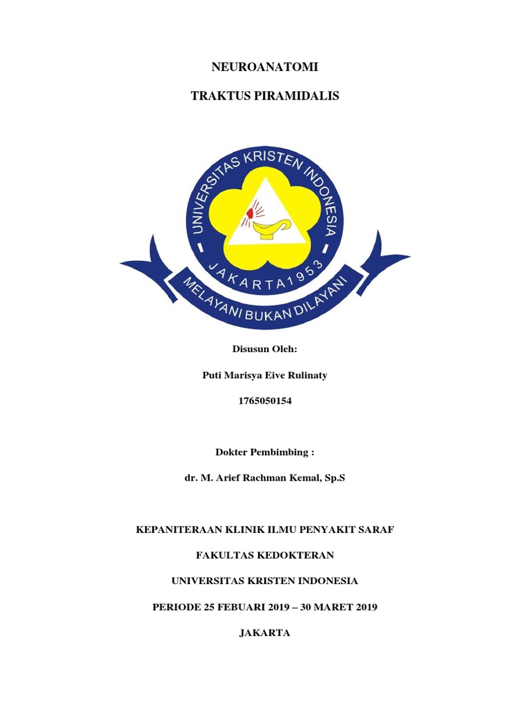 Traktus Piramidalis Puti | PDF