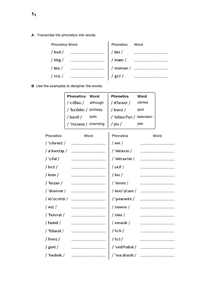 Morphology Worksheet | PDF | Human Voice | Phonology