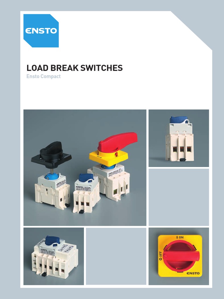 LOAD BREAK SWITCHES FOR ENCLOSURES AND PANELS | PDF | Switch ...