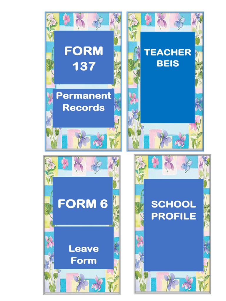 Form 137: Permanent Records | PDF