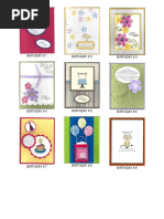 Bday Book Template | PDF