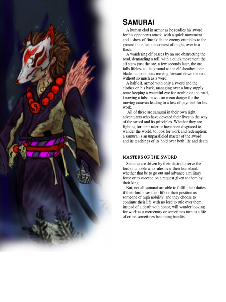 D&D Samurai DMG | PDF