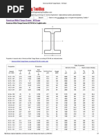 C & MC Shapes | PDF | Beam (Structure) | Mechanics