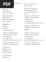May The Long Time Sun Chords and Lyrics | PDF | Songs
