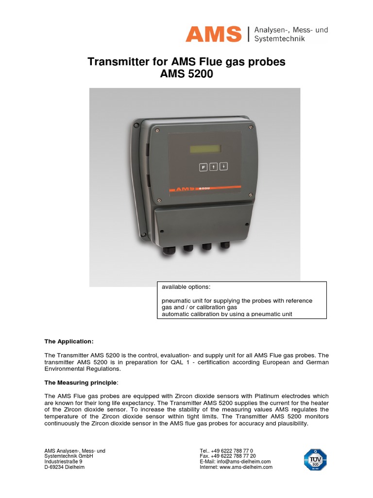 The AMS 5200 Transmitter: A Control and Evaluation Unit for AMS ...