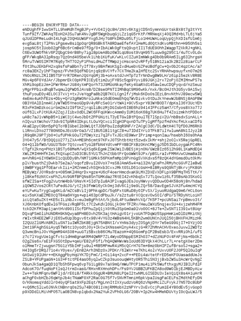 Encrypted Data Analysis Guide | PDF