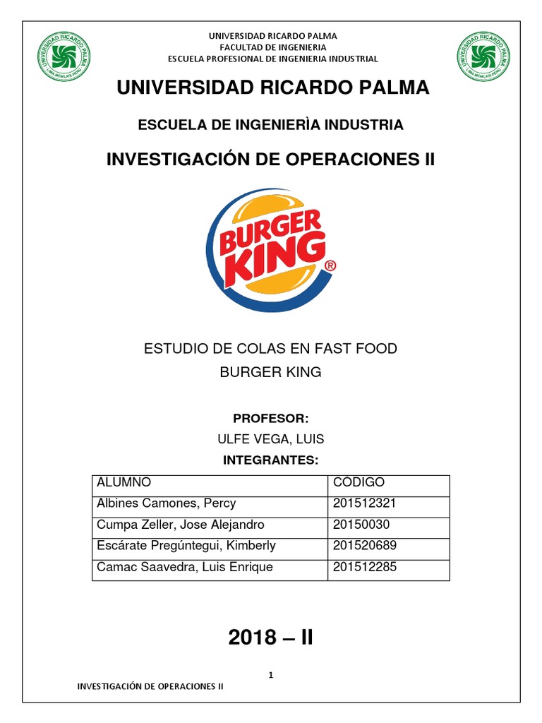 Proyecto Final Ope II | PDF | Ciencia de sistemas | Science