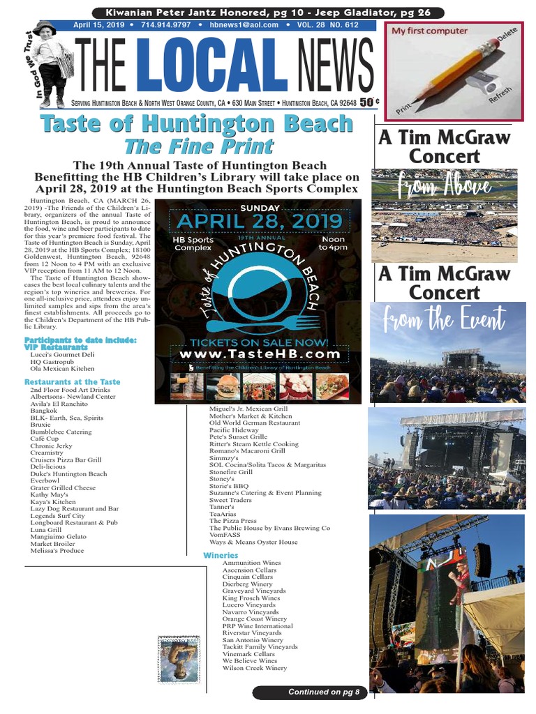 The Local News, April 15, 2019 | PDF | Monogamy | Courtship