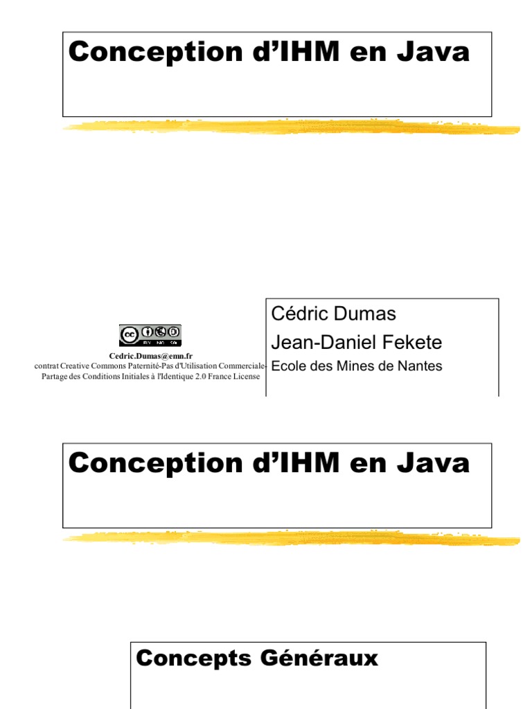 4 2 Java Swing | PDF | Java (Langage de programmation) | Interface de programmation