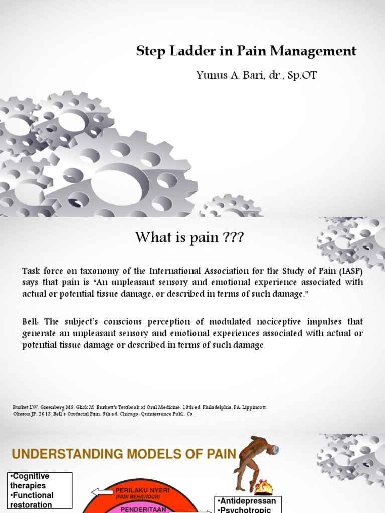 Step Ladder in Pain Management (Dr. YNS) | PDF | Analgesic | Morphine
