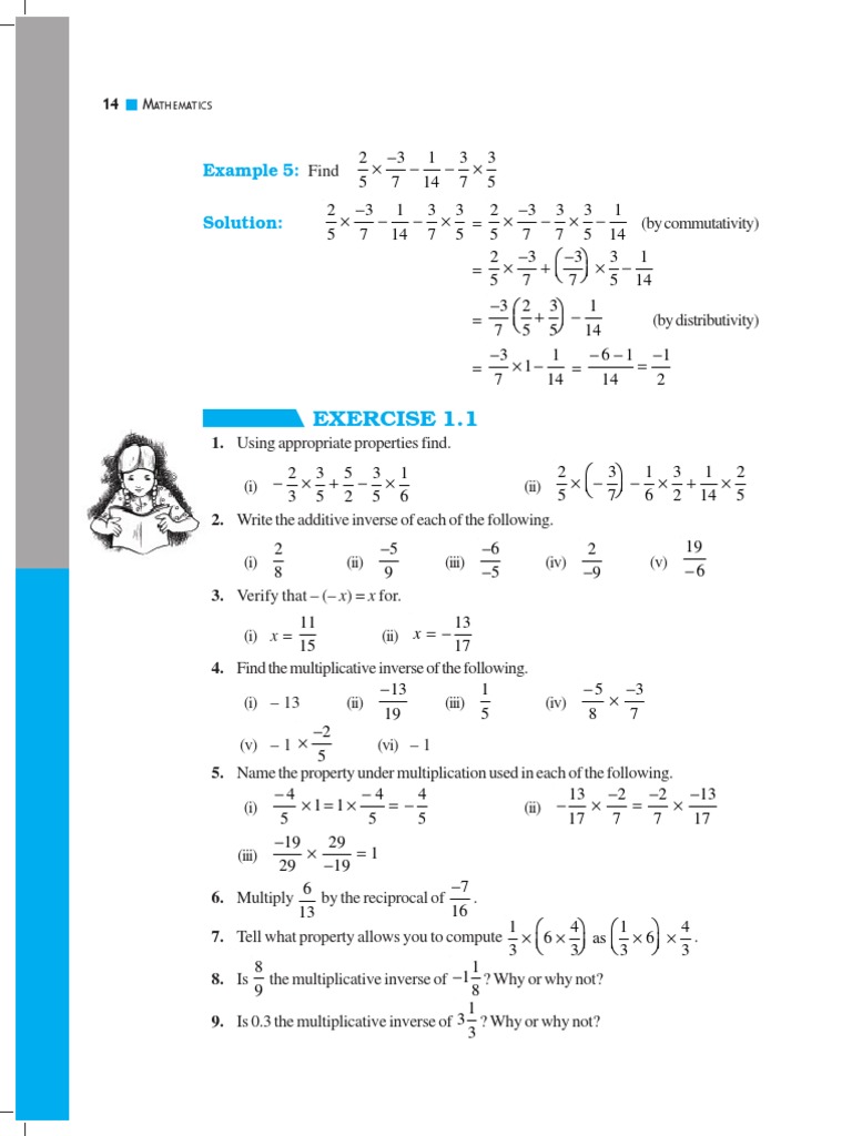 Exercise 1.1: Example 5 | PDF | Multiplication | Abstract Algebra
