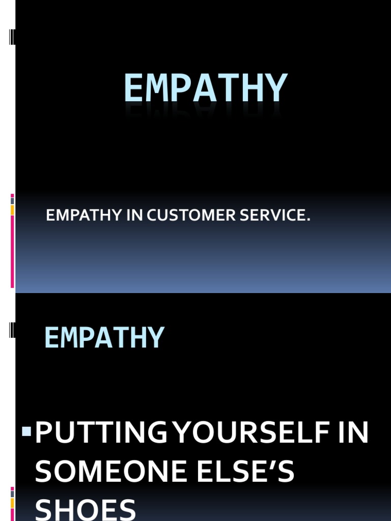 Empathy - Alternative Module | PDF | Sympathy | Empathy
