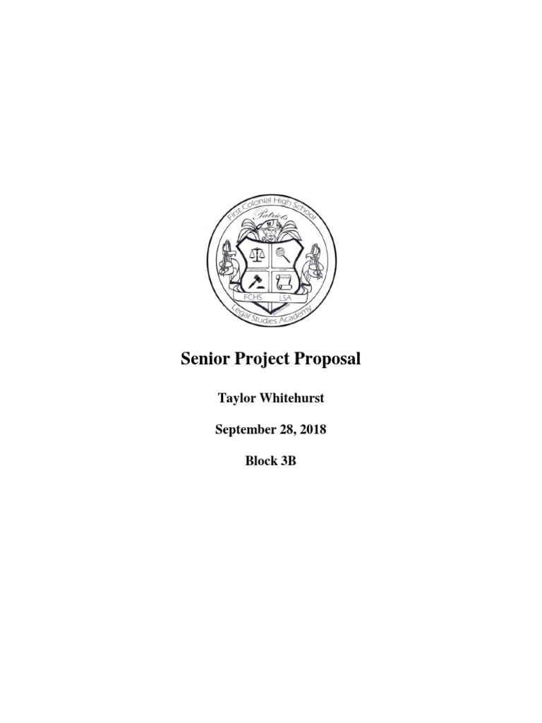 Senior Project Proposal | PDF | Poverty | Poverty & Homelessness