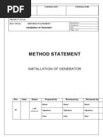 Commissioning Certificate Template | PDF