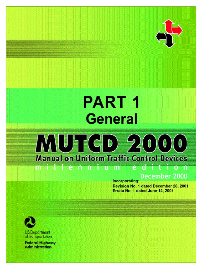 Mutcd 2000 PDF | PDF | Lane | Traffic