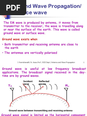 Surface Wave Propagation