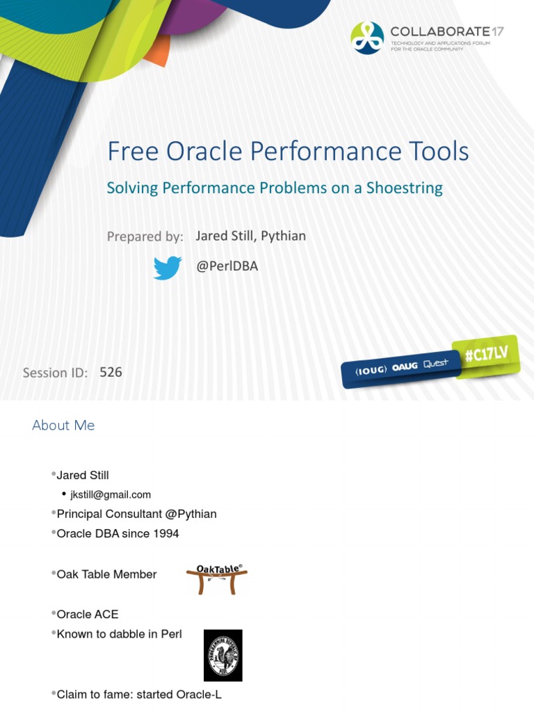 Free Oracle Performance Tools IOUG PDF | PDF | Oracle Database | Queue ...