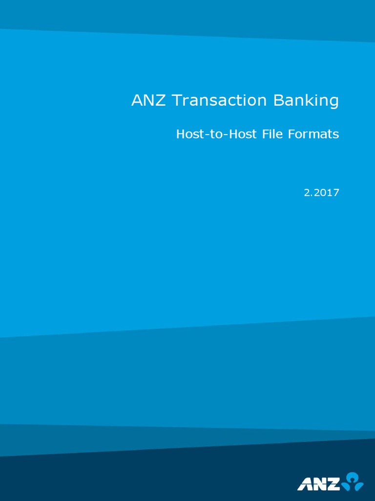 Host To Host File Formats PDF | PDF | File Format | Credit Card