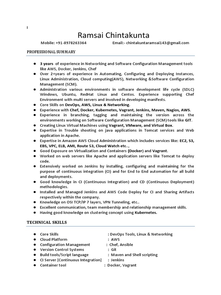 Ramsai Chintakunta: EBS, VPC, ELB, AMI, Route 53, Cloud Watch Etc.. | Download Free PDF | Amazon ...