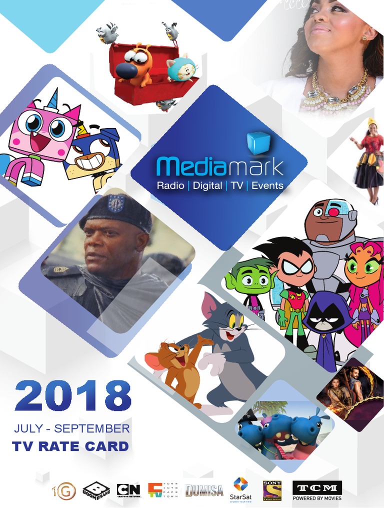 TV Ratecard July To September MediaMark TV | PDF | Advertising | Television