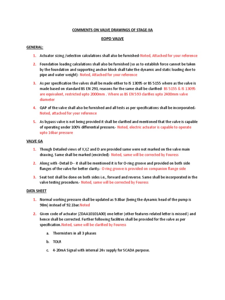 Comments On Valve Drawings | PDF | Valve | Power Supply