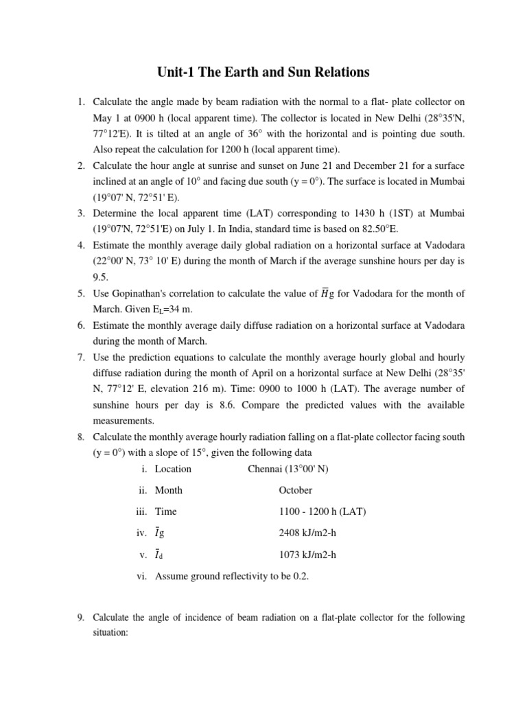Assignment 1 | PDF | Longitude | Latitude
