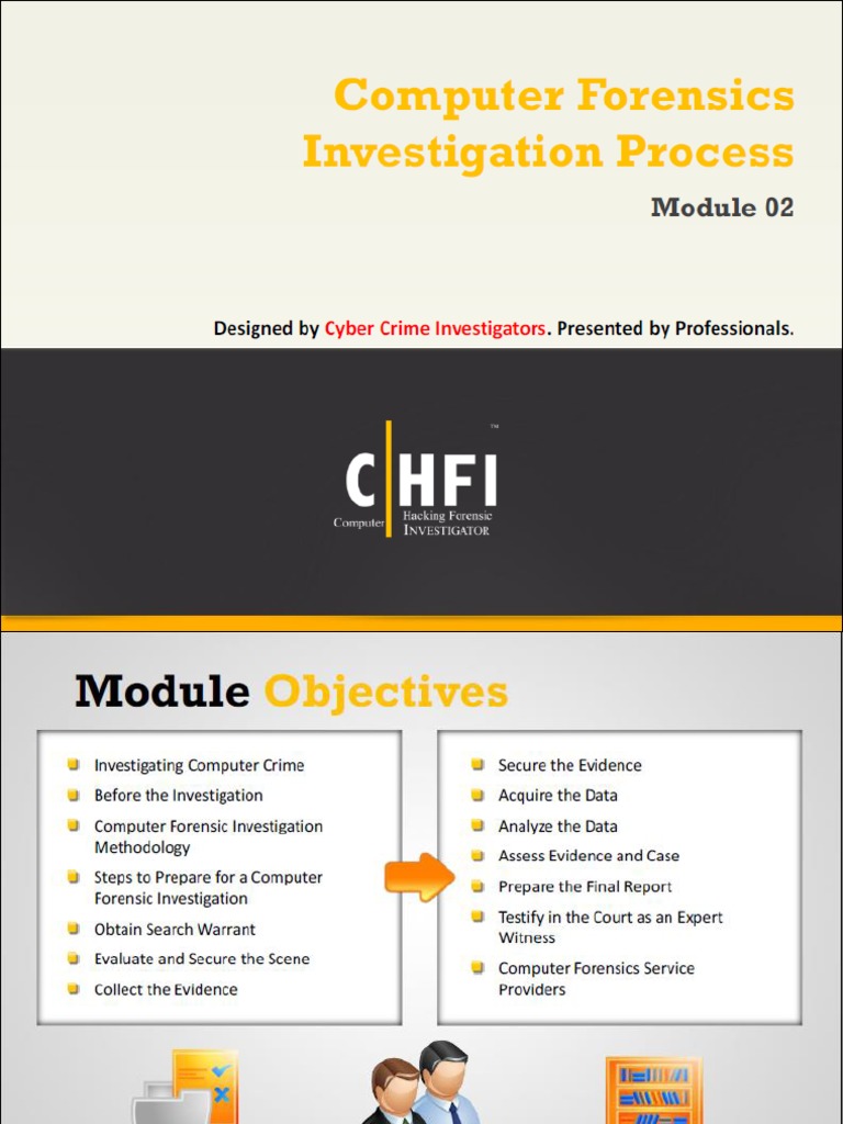 Module 02 Computer Forensics Investigation Process | PDF