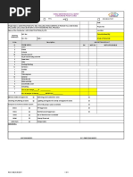Checklist For Reinforcement | PDF | Technology & Engineering