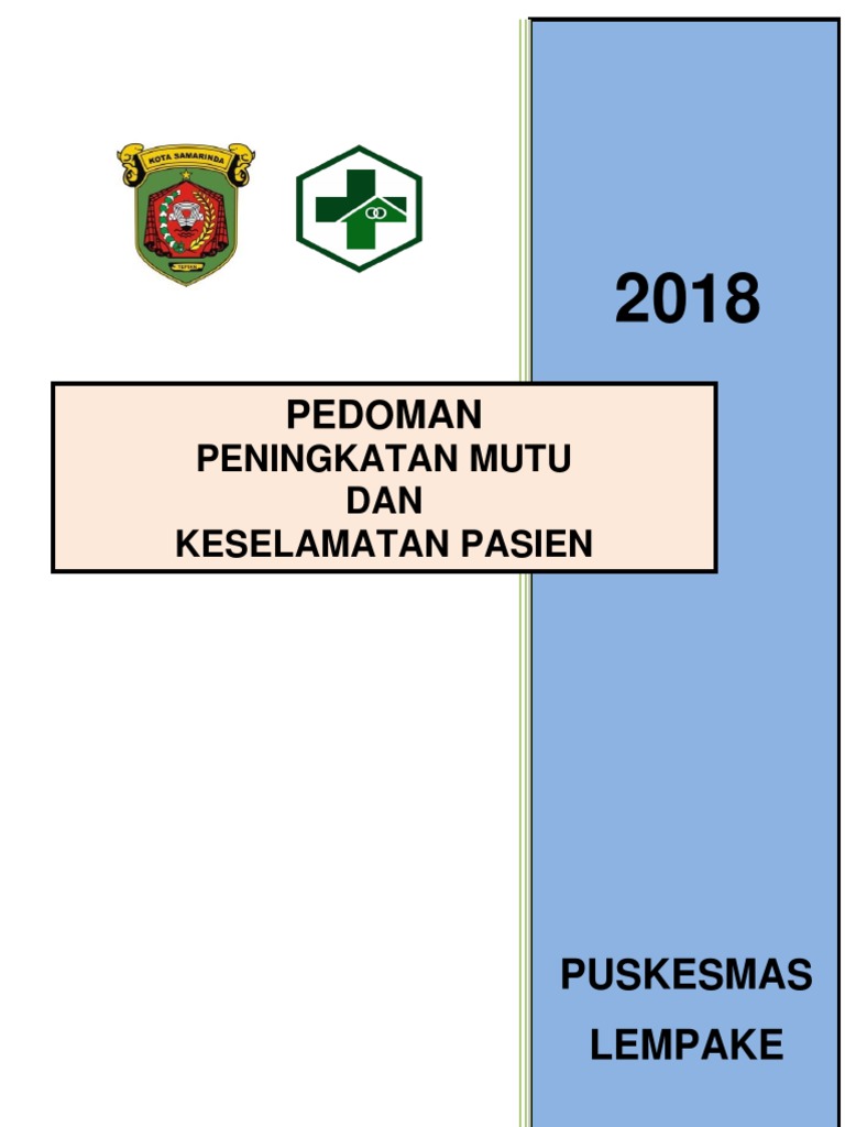 Pedoman Peningkatan Mutu Dan Keselamatan Pasien | PDF