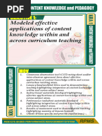 COT Editable - 2022 2023 | PDF | Learning | Teachers