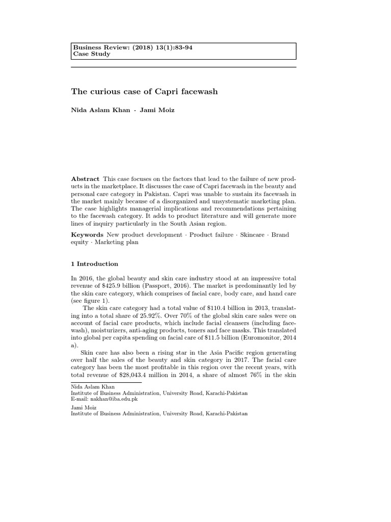 Capri | PDF | Brand | Marketing