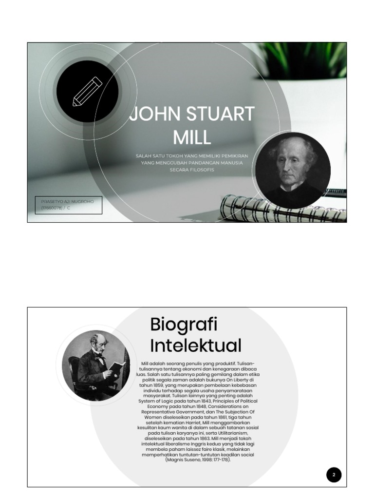 Pemikiran John Stuart Mill | PDF