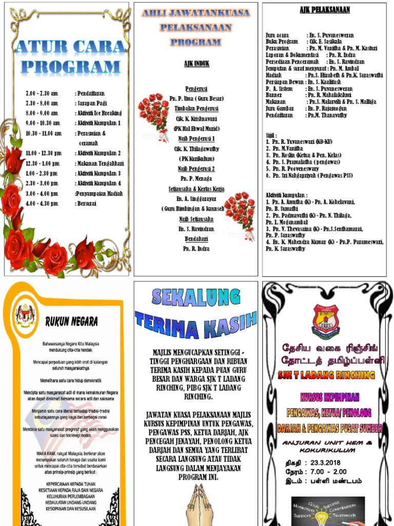 Buku Program Kursus Kepimpinan | PDF