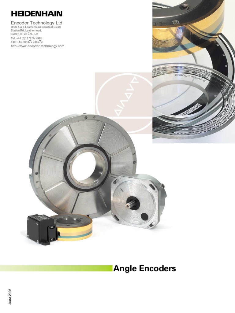 Encoder Technology Contact Info | PDF | Wavelength | Diffraction