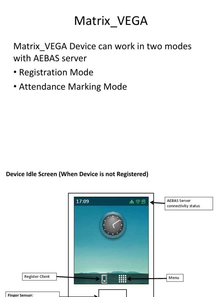 Matrix AEBAS Client Work Flow | PDF | Server (Computing) | Client ...