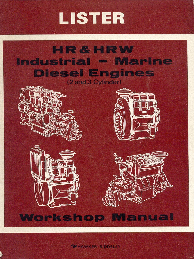R.A. Lister HR3 Workshop Manual PDF | PDF