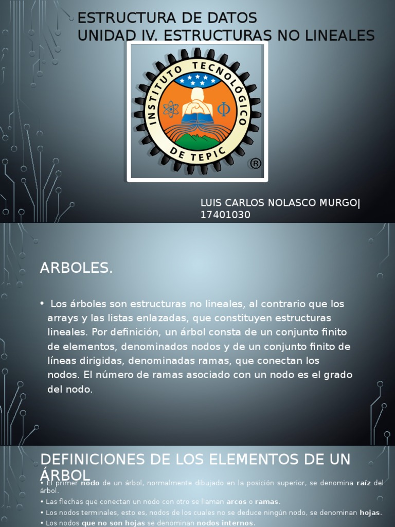 Estructura de Datos U4 | PDF | Vértice (teoría de grafos) | Datos de computadora