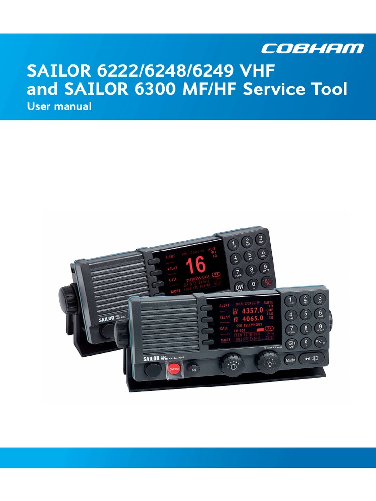 Sailor 6222 VHF User Manual | PDF