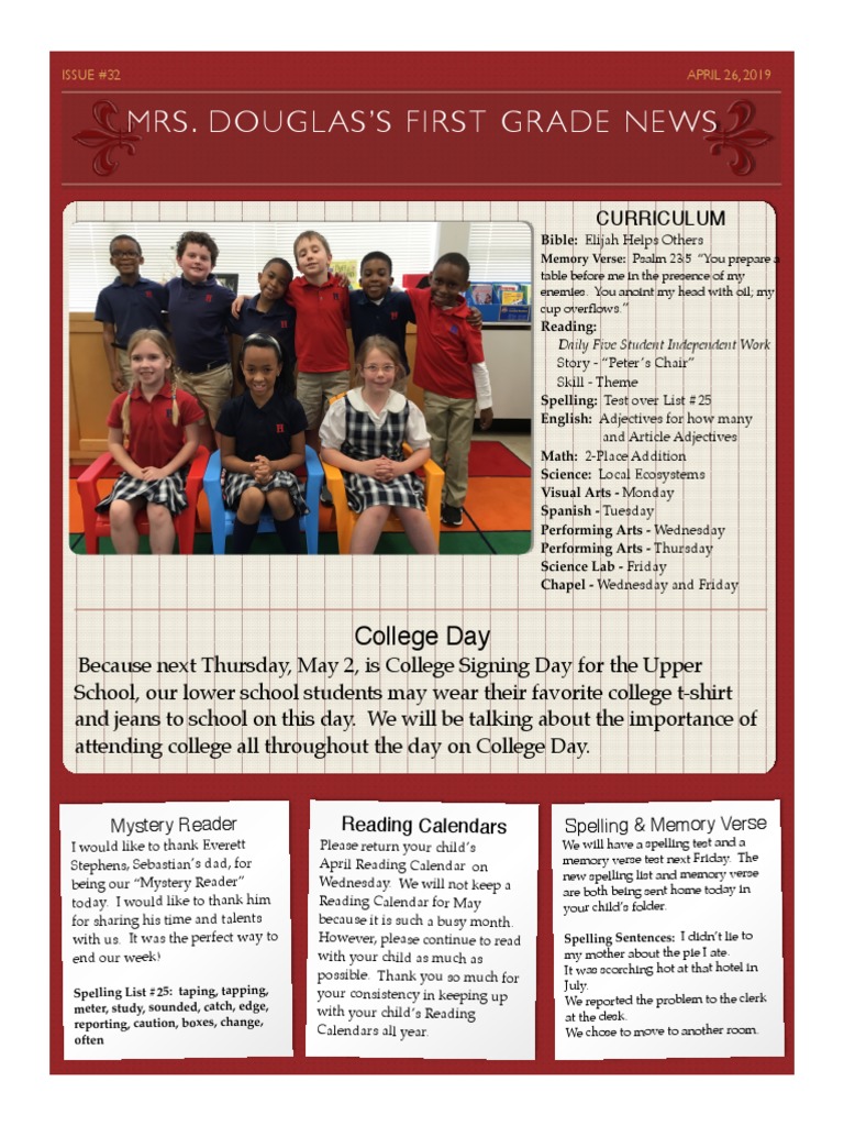 4 26 Douglas Ls Newsletter | PDF