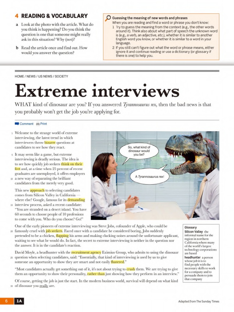 Extreme Interviews | Download Free PDF | Recruitment | Linguistic Morphology