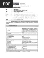 Informe de Adicional de Obra | PDF | Presupuesto | Microeconomía