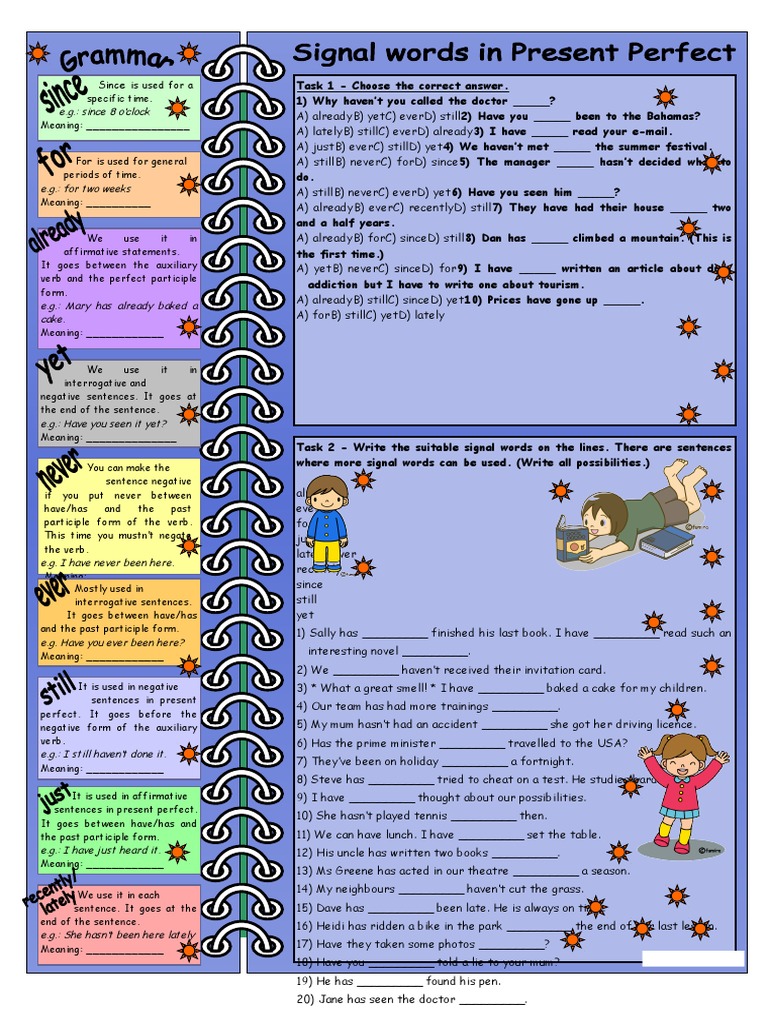 Signal Words | PDF | Verb | Morphology