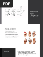 Understanding ASL's 5 Parameters | PDF | American Sign Language | Human ...