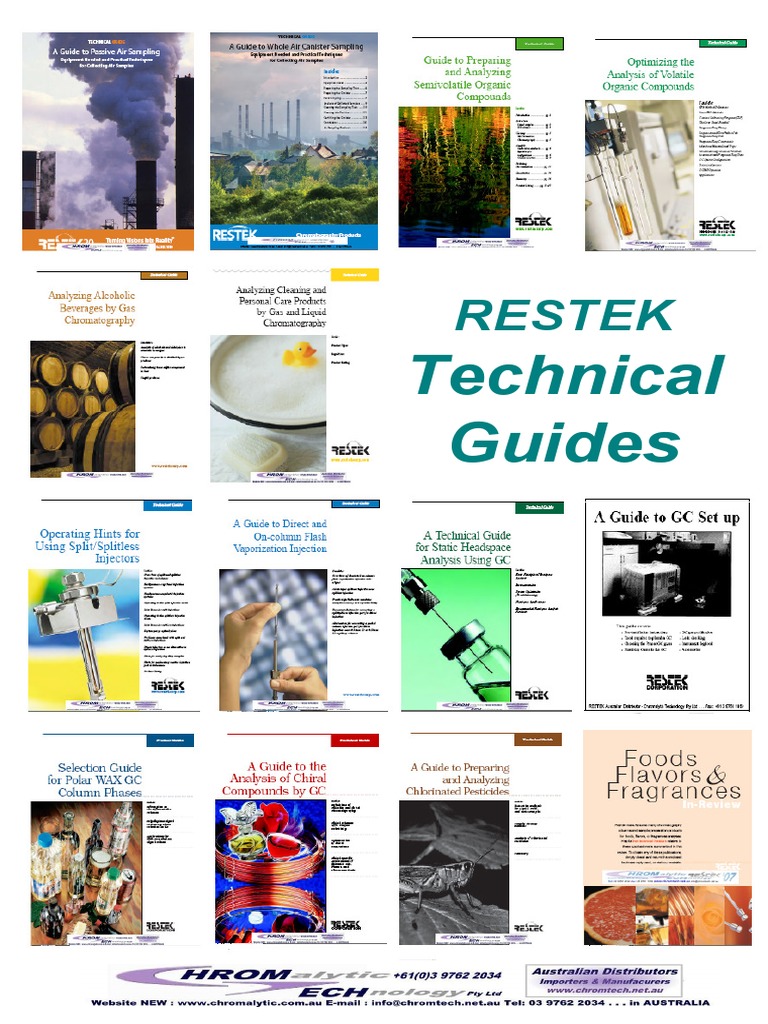 Restek TNx14 PDF | PDF | Gas Chromatography | Chromatography