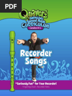 Alto Recorder Fingering Chart PDF | PDF | Musical Instruments | Sound ...