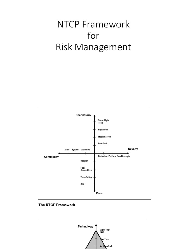NTCP Framework For Risk Management | PDF
