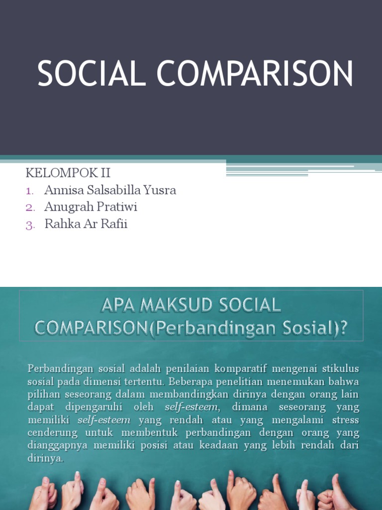 Social Comparison | PDF