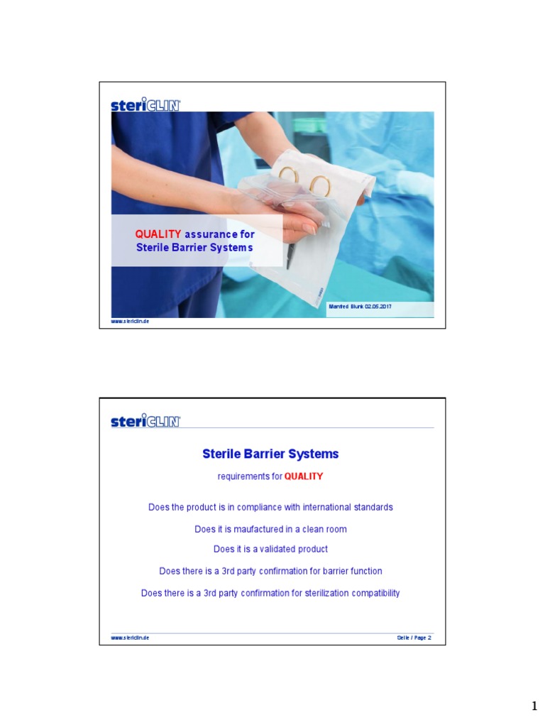 SBS Blunk | PDF | Sterilization (Microbiology) | Medical Device