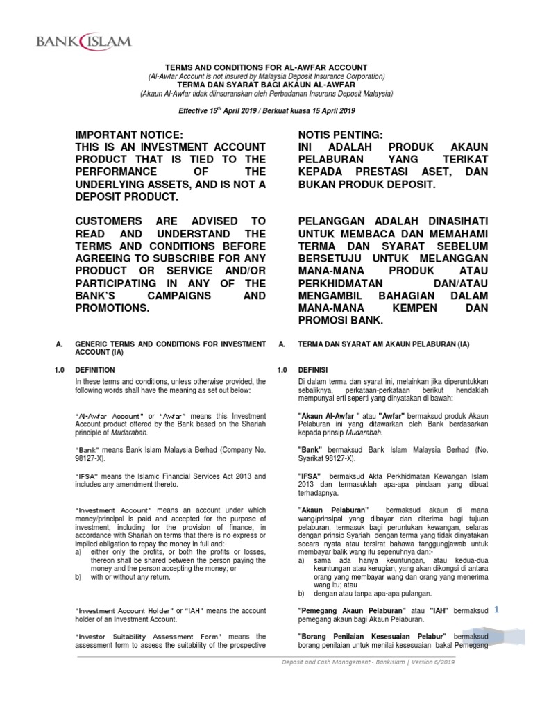 Al Awfar | Download Free PDF | Banks | Deposit Insurance