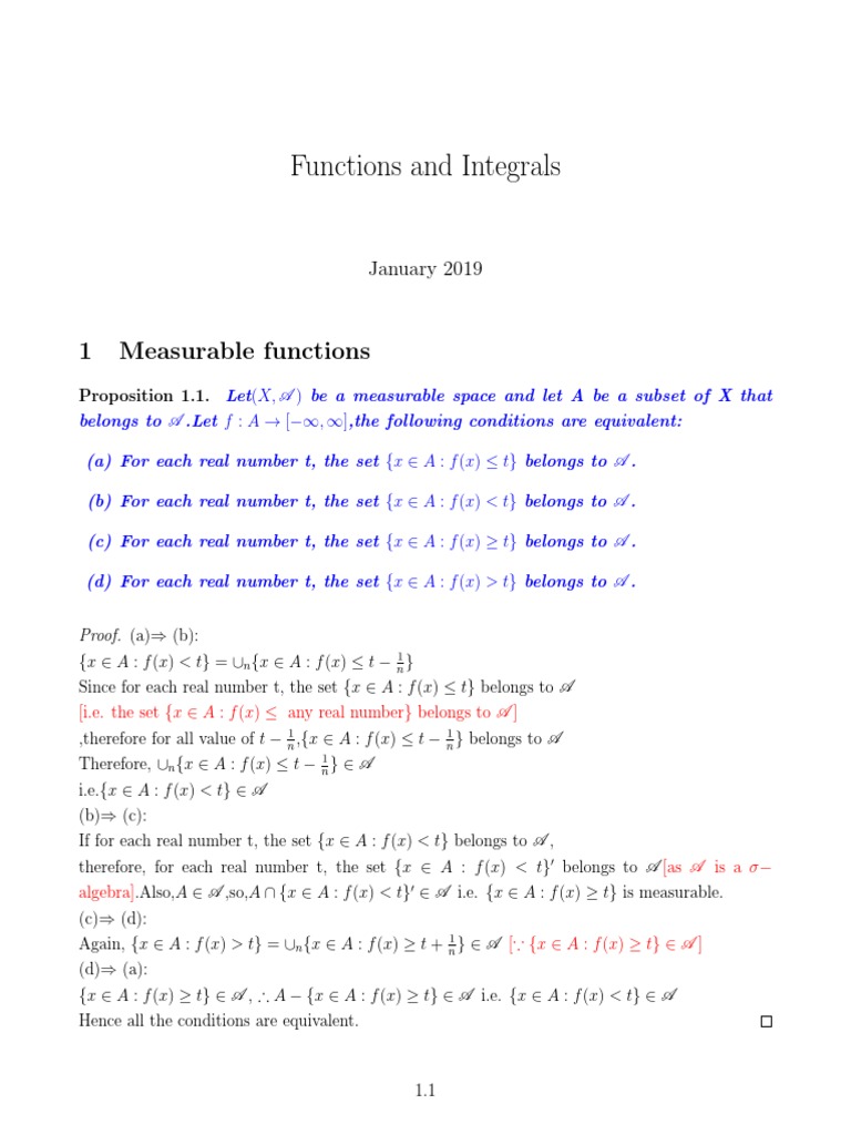 Measure Theory | PDF | Measure (Mathematics) | Monotonic Function